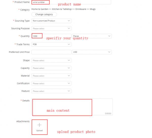 How to write an attractive RFQ in Alibaba? - Justchinait