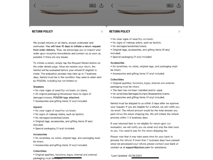 Step By Step Guide to Purchase from Poizon App safely